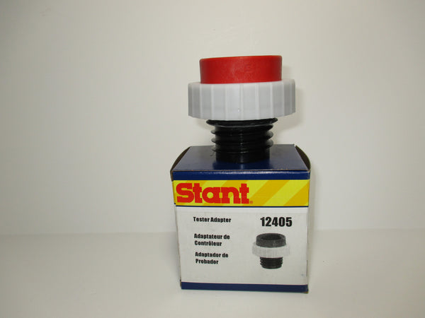STANT FUEL CAP ADAPTER 12405, RED WITH WHITE RING | Smogchecksupplies.com